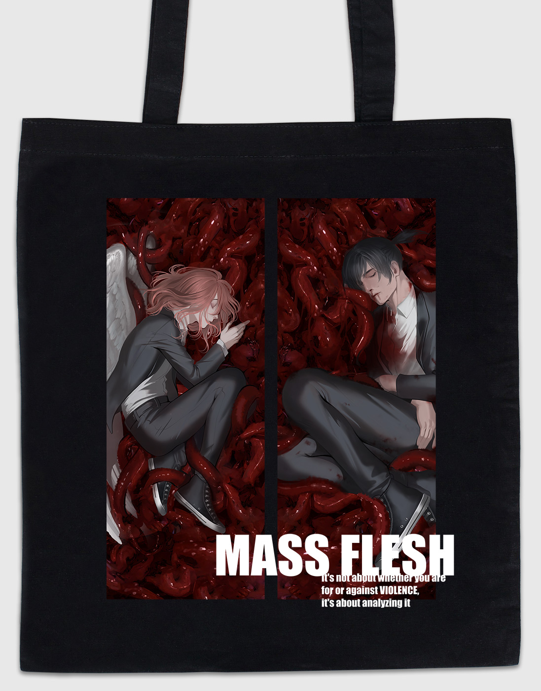 Шоппер Mass Flesh от Pogogu - купить за 1 399 ₽ в интернет-магазине ...